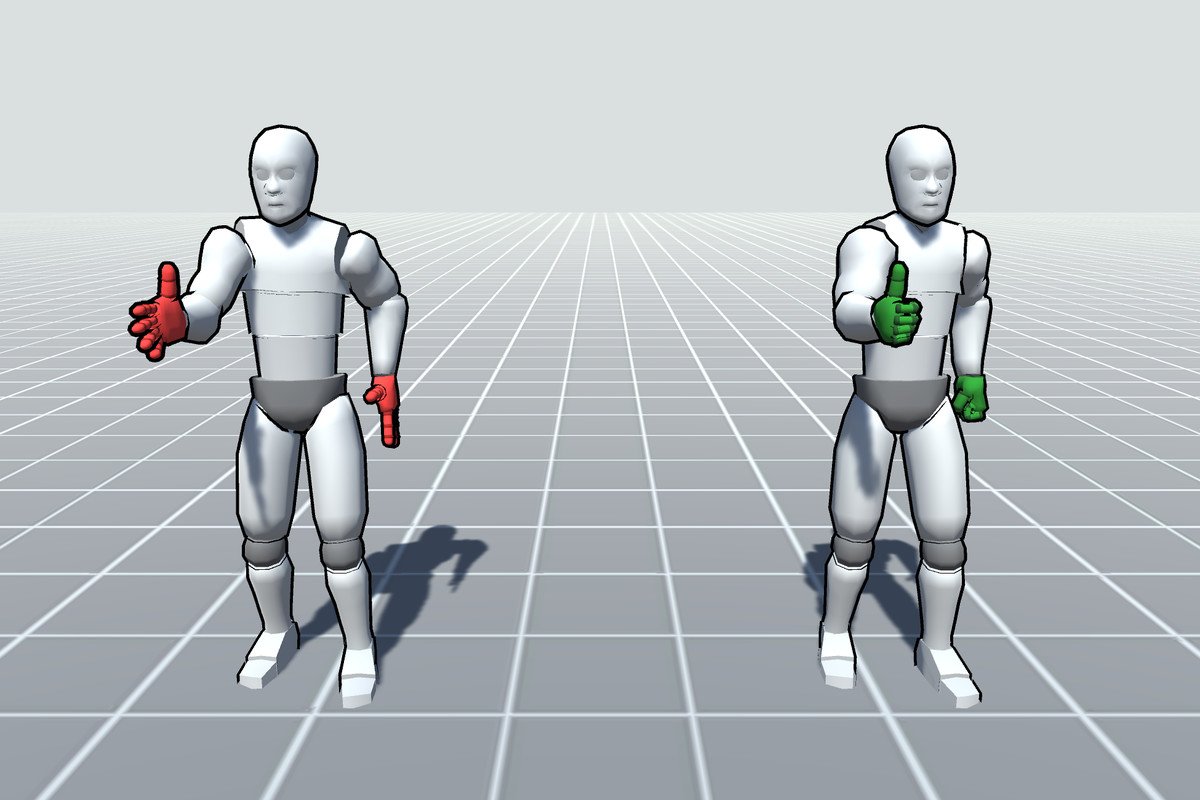 Позы рук | Ассеты для Unity | UnityHub.ru