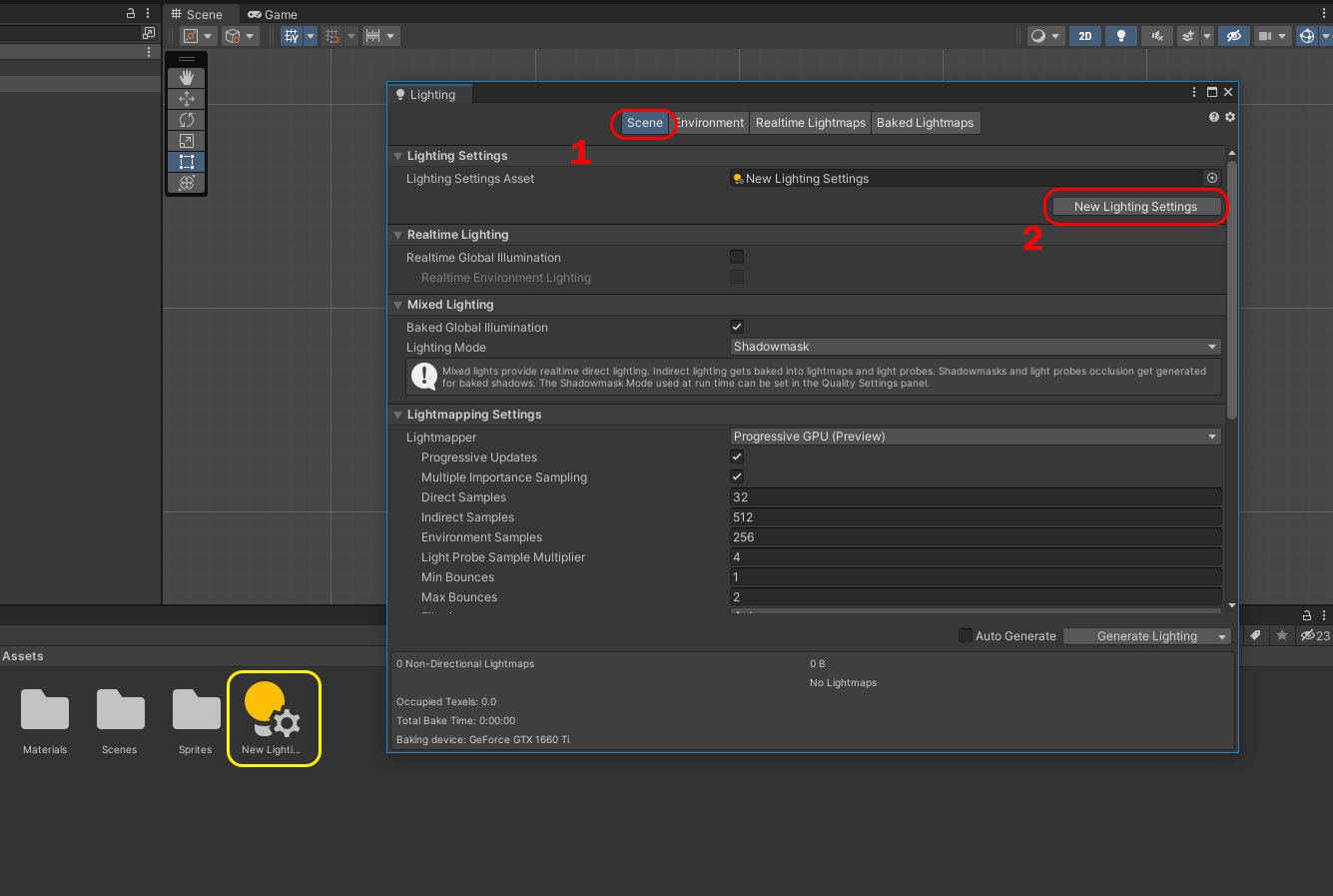 Как правильно запекать свет в Unity | Гайды по Unity | UnityHub.ru